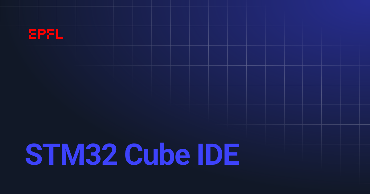 STM32 Cube IDE | mooc-hwlab