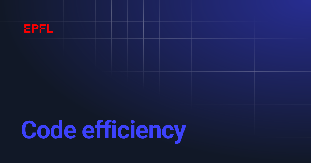 Code efficiency | mooc-hwlab